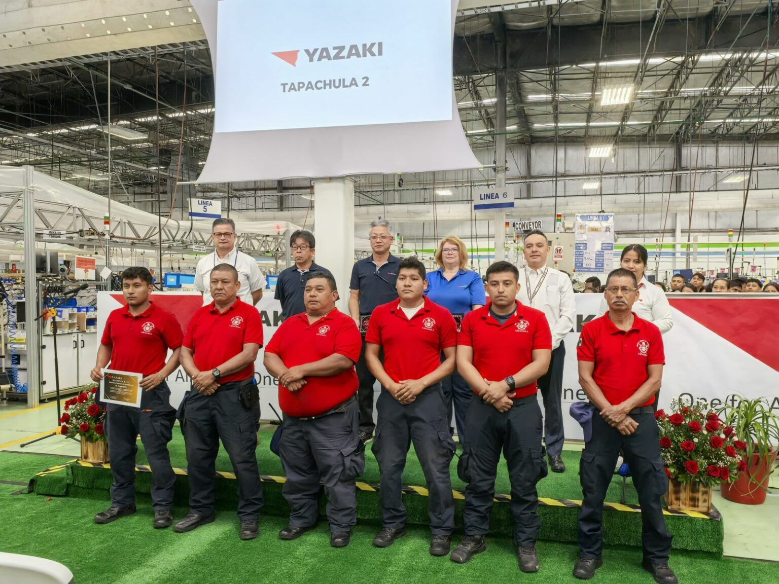 Familia Yazaki reconoce al Heroico Cuerpo de Bomberos de Tapachula por ...